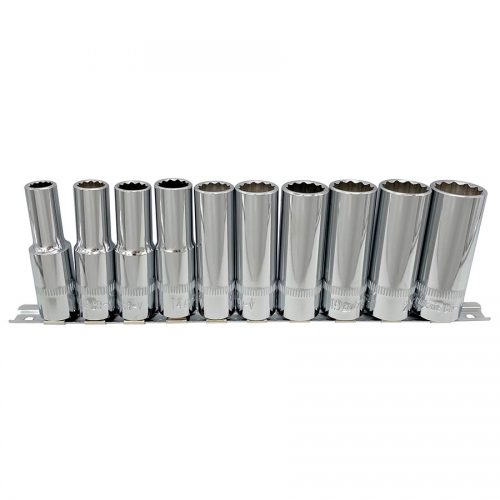 10 PIECE 1/2″ DR METRIC DEEP SOCKET SET – Chicane