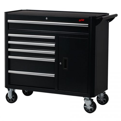 41″ 6 DRAWER 1 DOOR MOBILE TOOL TROLLEY – Chicane