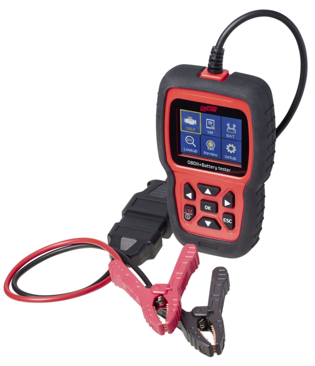 AUTO DIAGNOSTIC SCAN TOOL + BATTERY TESTER OBDII – Chicane